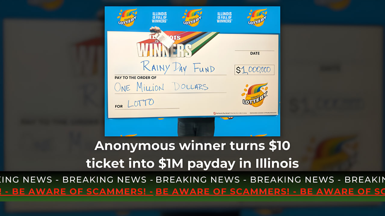 Anonymous winner turns $10 ticket into $1M payday in Illinois | By CGSG ...